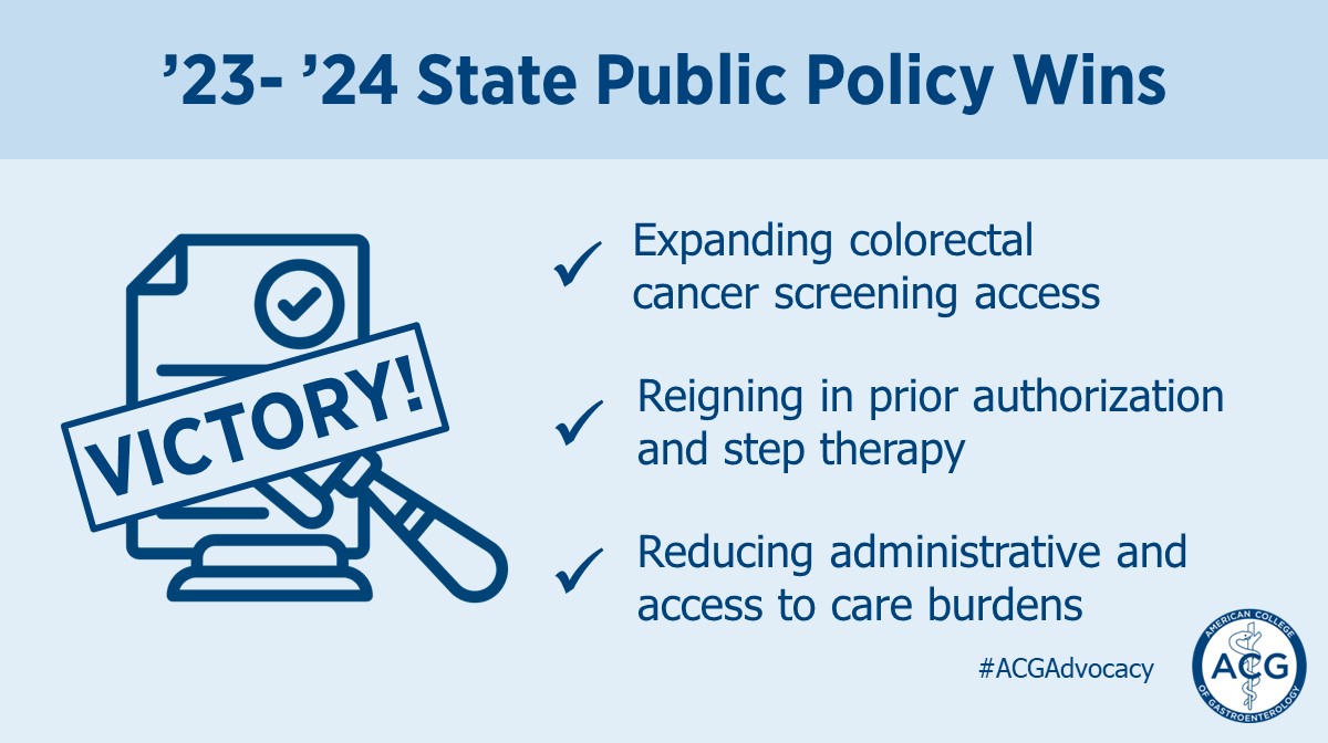 State Legislative Victories on CRC Screening and Prior Authorization ...
