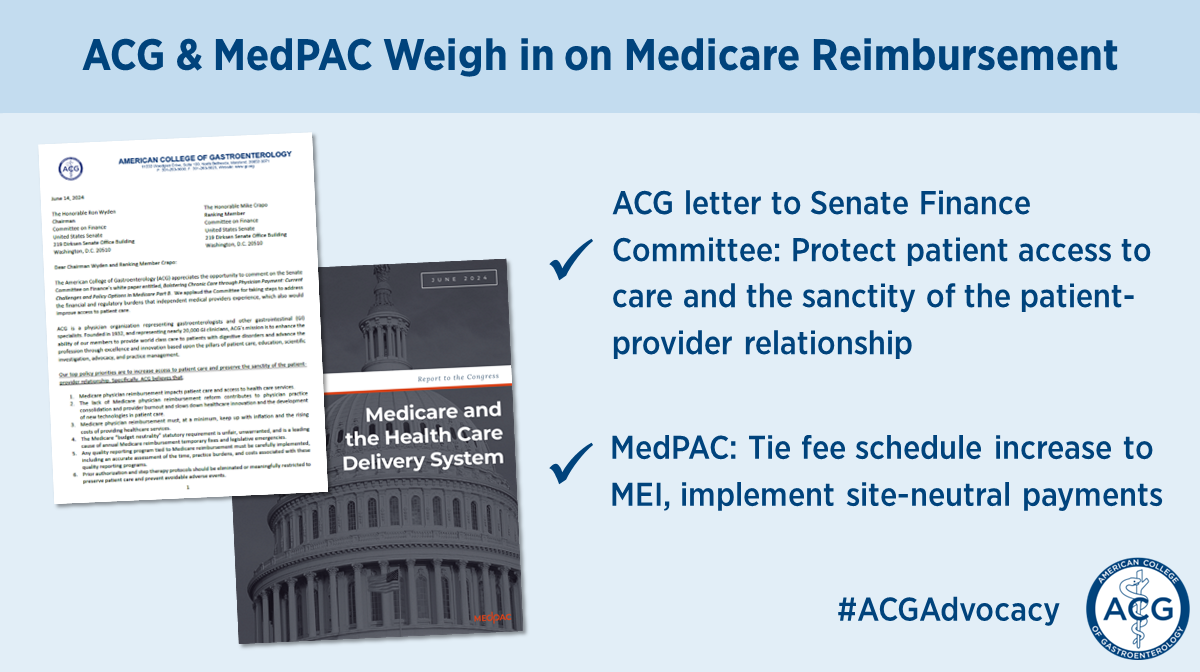 What You Need to Know, June 2024: ACG Medicare Reimbursement Letter and ...
